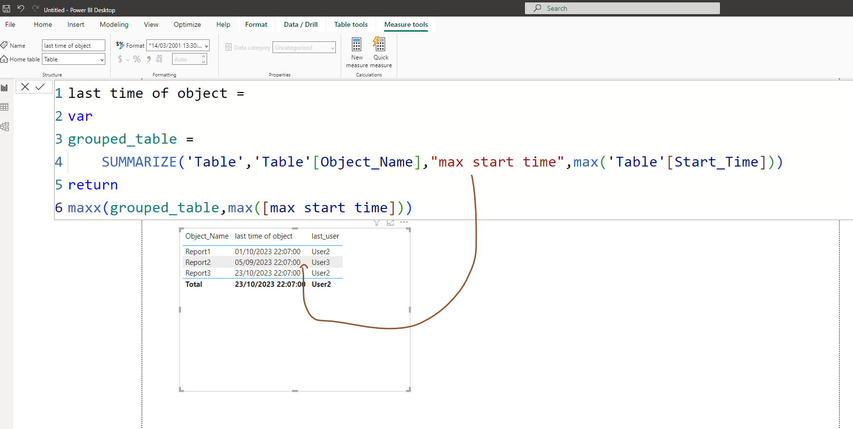 Show only last user that accessed the object last ... - Microsoft ...