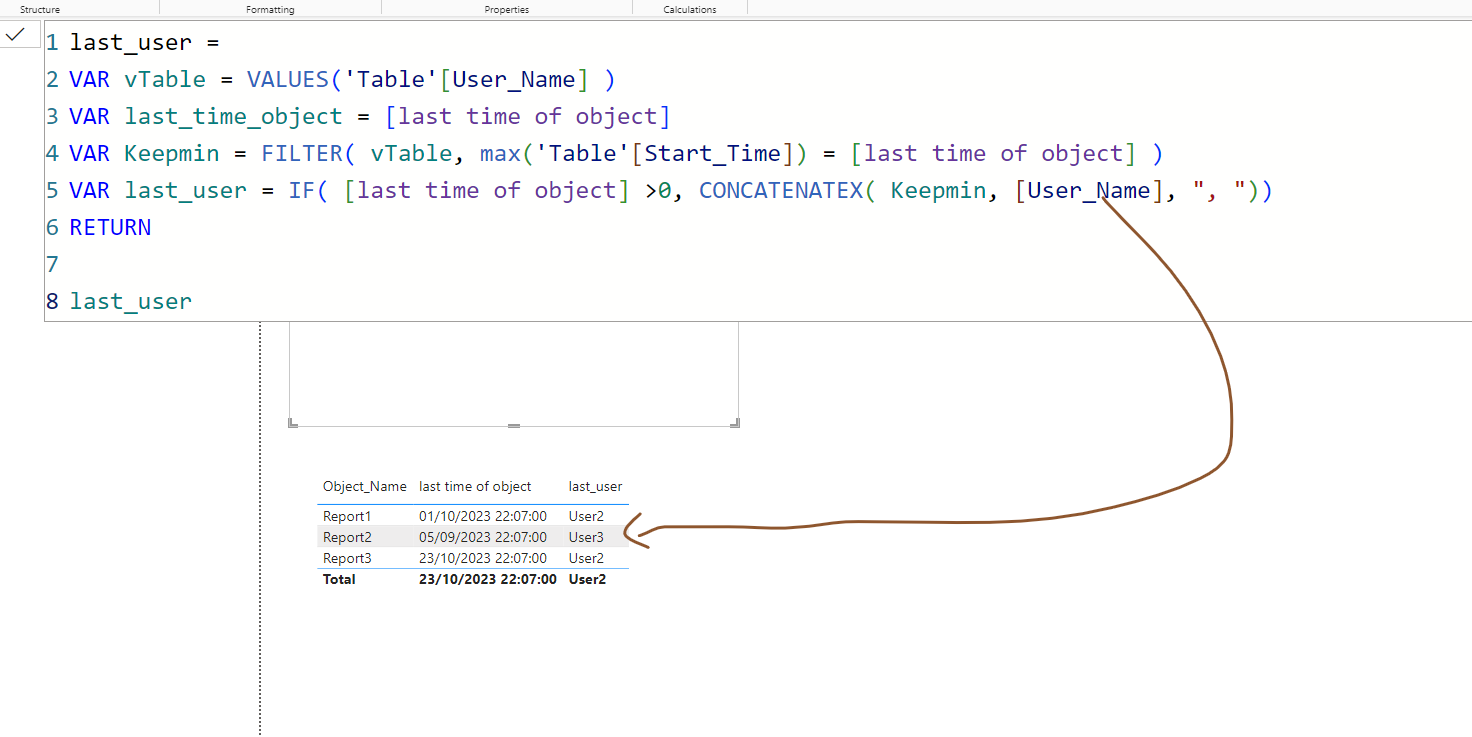 Show only last user that accessed the object last ... - Microsoft ...