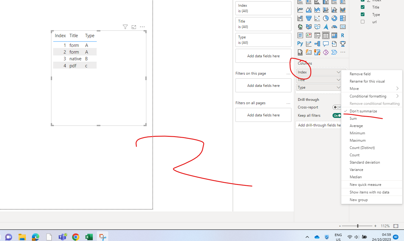 Solved: Power BI Table Visualization - Microsoft Fabric Community