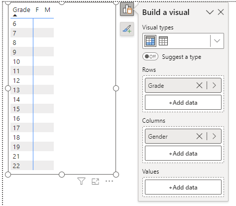 HELP - How to Create a Scatter Chart with a Matrix... - Microsoft ...