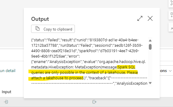 Solved: Notebook in Pipeline: Please attach a lakehouse to ... Solved: Notebook in Pipeline: Please attach a lakehouse to ...