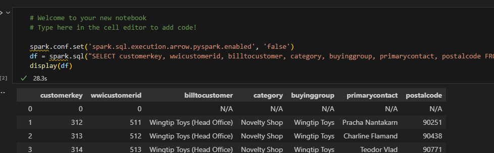 Data Wrangler on VS Code - Microsoft Fabric Community