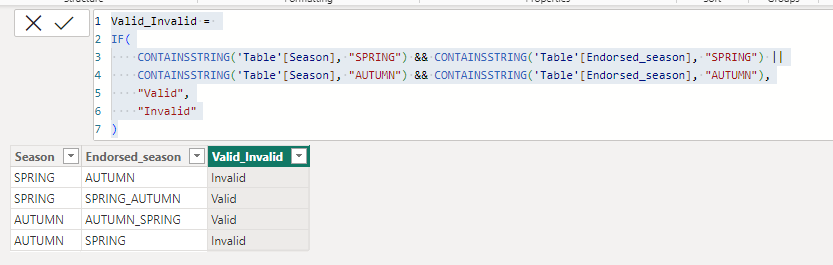Solved: 2 columns contain x, then y - Custom column - Microsoft Fabric ...