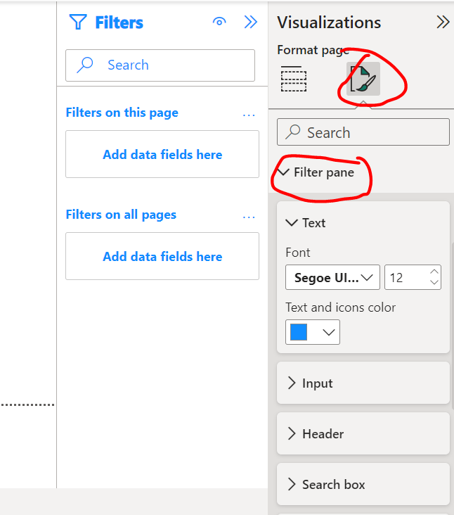Can you highlight filter pane when it's collapsed ... - Microsoft ...