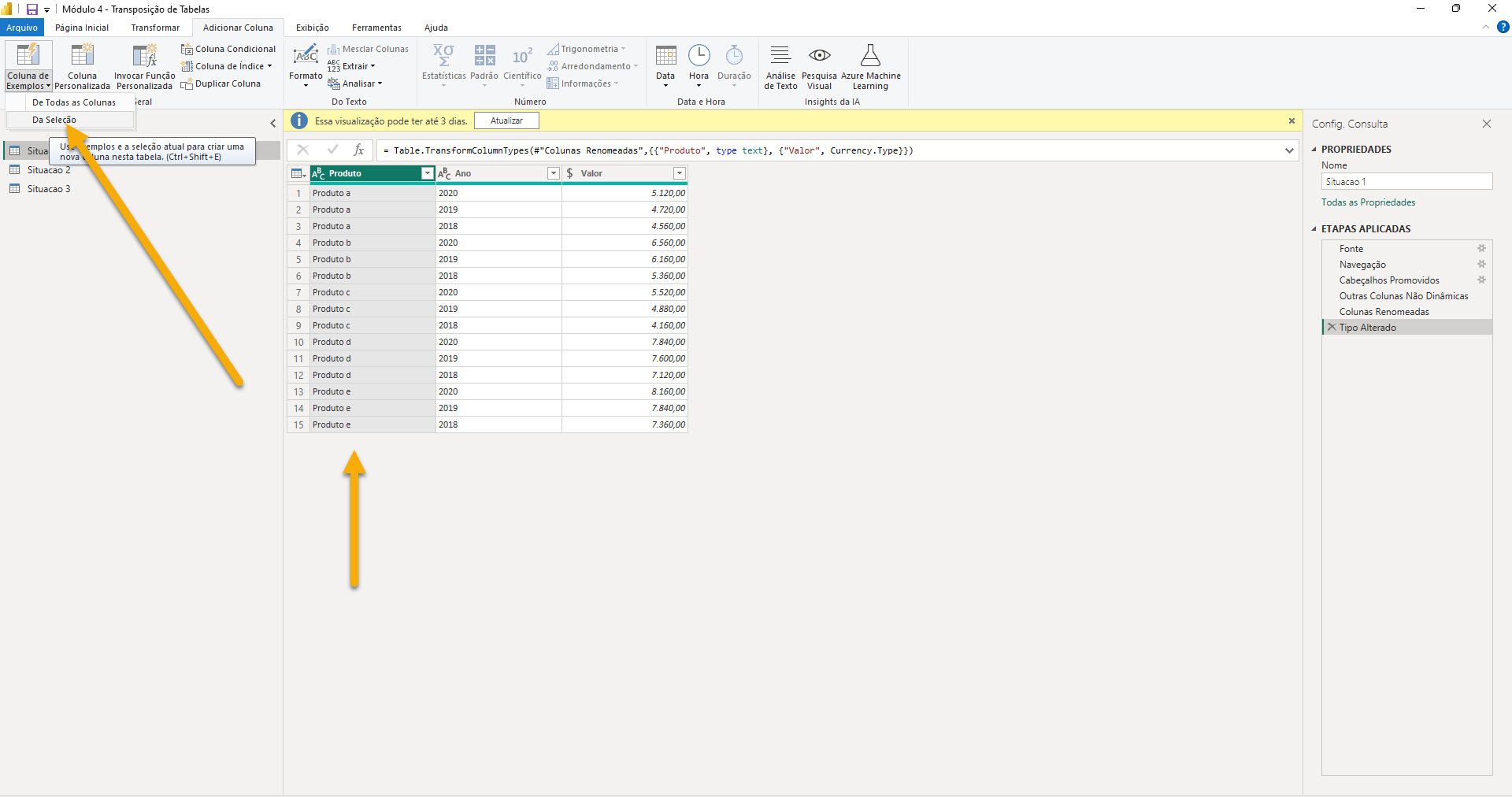 Error creating example column in Power Query - Microsoft Fabric Community