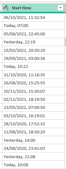 Solved: Replace Today or Yesterday with today or yesterday ...