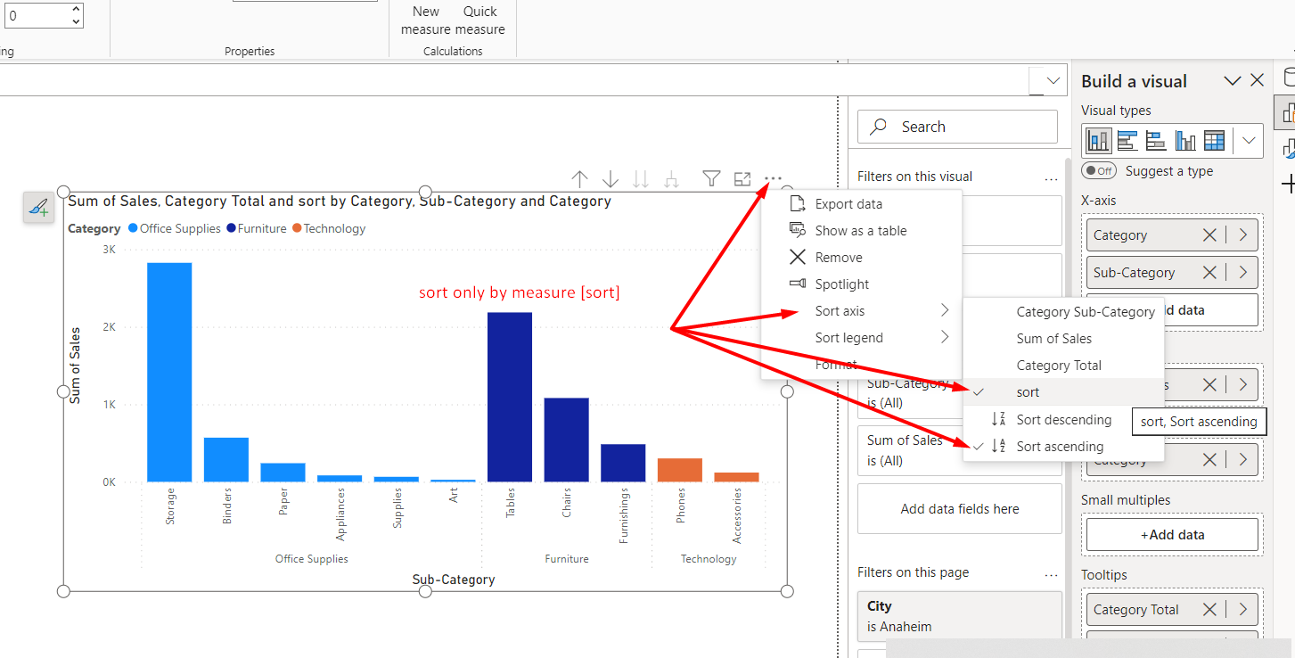 Solved: Help Needed in Nested Sorting for Hierarchical Bar ...
