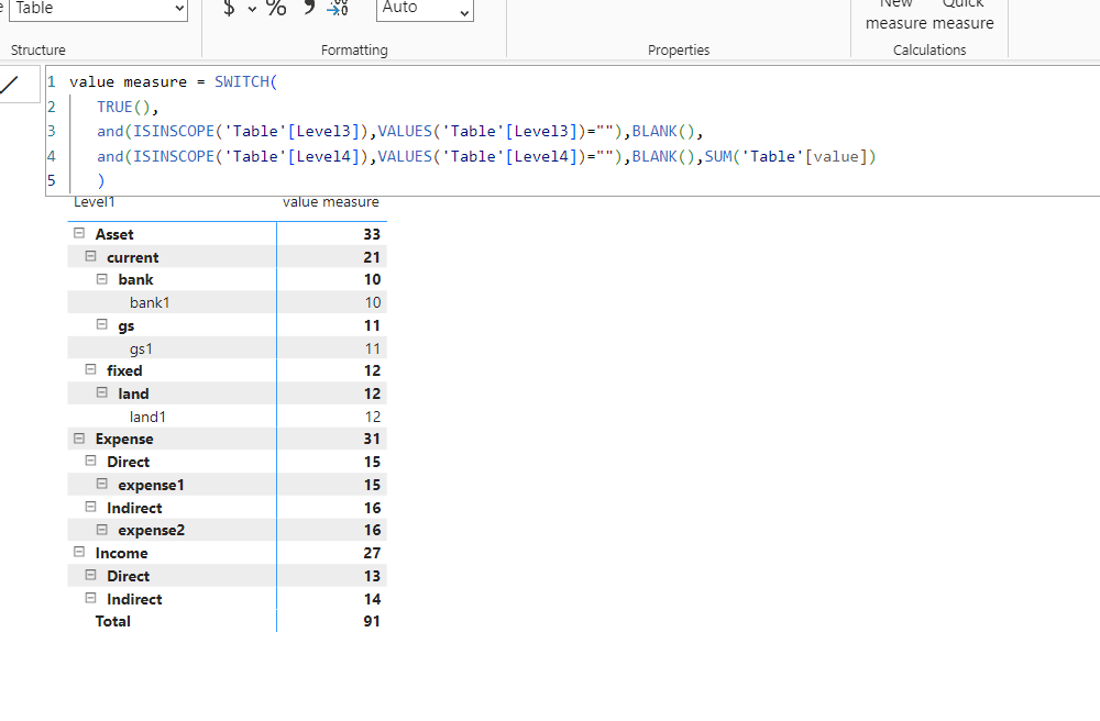 Solved: Hide/remove matrix rows - Microsoft Fabric Community